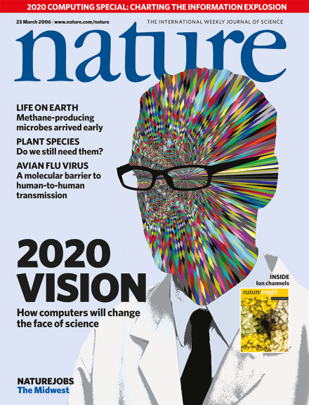 Volume 440 Issue 7083, 23 March 2006