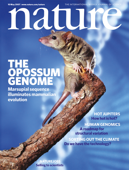 Volume 447 Issue 7141 10 May 2007 