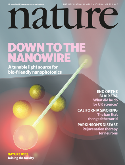 Volume 447 Issue 7148, 28 June 2007