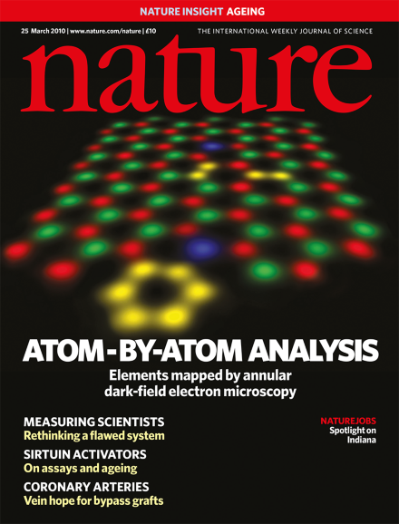 Volume 464 Issue 7288, 25 March 2010