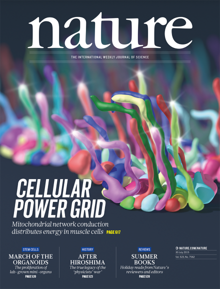 Volume 523 Issue 7562, 30 July 2015