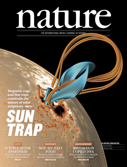 Nature Journal Cover Page