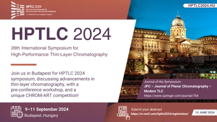 Home | JPC – Journal of Planar Chromatography – Modern TLC