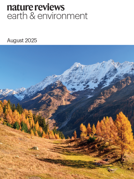 Subscribe to Nature Reviews Earth & Environment