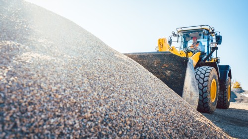 Utilization of waste material for civil engineering