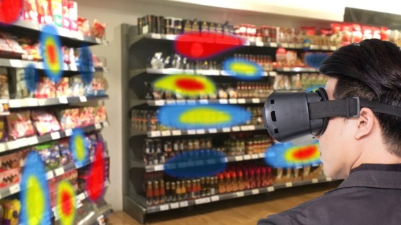 Eye-tracking in virtual reality