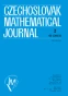 Volumes and issues | Czechoslovak Mathematical Journal