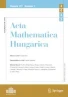 Volume 177, Issue 1 | Acta Mathematica Hungarica