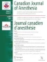 Home | Canadian Journal of Anesthesia/Journal canadien d'anesthésie