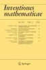 Home | Inventiones mathematicae
