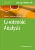 Carotenoid and Carotenoid Ester Identification and Quantification | SpringerLink