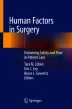 Human Factors in Perioperative Care | SpringerLink