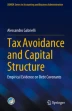 Tax Avoidance and Capital Structure in an Agency Perspective | SpringerLink