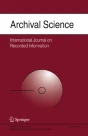 Home | Archival Science | Springer Nature Link