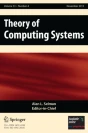 Home | Theory of Computing Systems