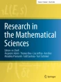 Home | Research in the Mathematical Sciences
