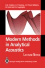 Modern Methods in Analytical Acoustics: Lecture Notes | SpringerLink