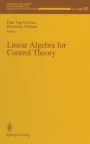 Linear Algebra for Control Theory | SpringerLink