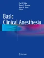 Basic Clinical Anesthesia | SpringerLink