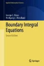 Boundary Integral Equations | Springer Nature Link (formerly SpringerLink)