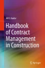 Handbook of Contract Management in Construction | SpringerLink