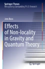 Effects of Non-locality in Gravity and Quantum Theory | SpringerLink