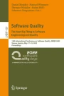 Software Quality: The Next Big Thing in Software Engineering and ...