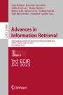 Advances in Information Retrieval: 45th European Conference on ...