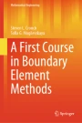 A First Course in Boundary Element Methods | SpringerLink