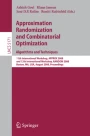Approximation, Randomization and Combinatorial Optimization. Algorithms and Techniques: 11th ...