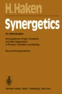 Synergetics: An Introduction Nonequilibrium Phase Transitions and Self ...