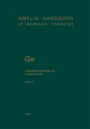 Ge Organogermanium Compounds: Part 2: Ge(CH3)3R and Ge(C2H5)3R ...