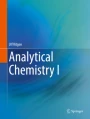 Analytical Chemistry I | SpringerLink