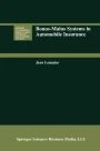 Bonus-Malus Systems in Automobile Insurance | Springer Nature Link ...