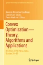 Convex Optimization—Theory, Algorithms and Applications: RTCOTAA-2020, Patna, India, October 29 ...