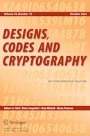 Home | Designs, Codes and Cryptography