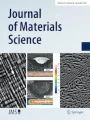 Home | Journal of Materials Science