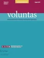 Home | VOLUNTAS: International Journal of Voluntary and Nonprofit ...