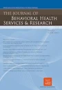 Home | The Journal of Behavioral Health Services & Research