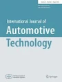 Home | International Journal of Automotive Technology