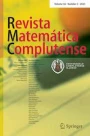 Revista Matemática Complutense | Home