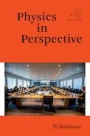 Home | Physics in Perspective