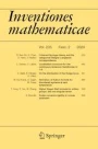 Home | Inventiones mathematicae