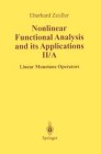 Nonlinear Functional Analysis and Its Applications: II/ A: Linear Monotone Operators | SpringerLink