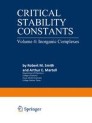 Critical Stability Constants: Inorganic Complexes | SpringerLink
