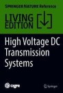 High Voltage DC Transmission Systems: HVDC | SpringerLink