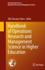 Handbook of Operations Research and Management Science in Higher ...