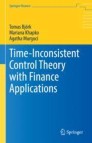 Time-Inconsistent Control Theory with Finance Applications | SpringerLink