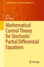 Mathematical Control Theory for Stochastic Partial Differential Equations | SpringerLink