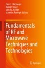Fundamentals of RF and Microwave Techniques and Technologies | SpringerLink
